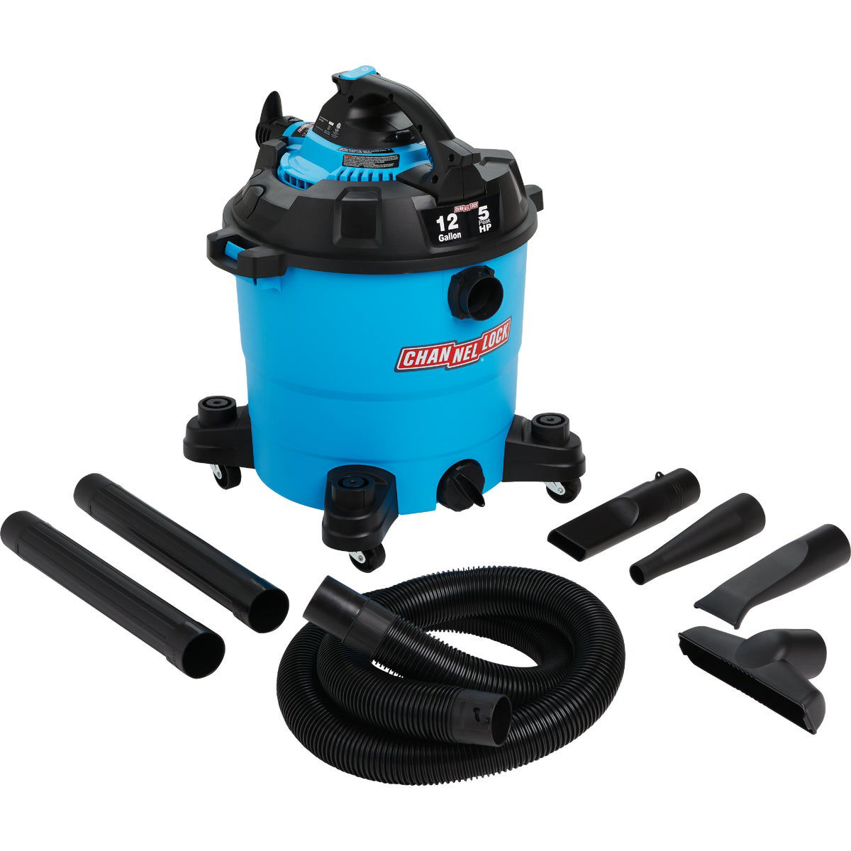 Channellock 12 Gal. 5.0-Peak HP Wet/Dry Vacuum with Blower | Do it Best