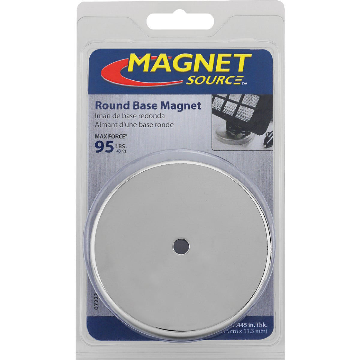 Master Magnetics 3-3/16 in. 95 Lb. Magnetic Base | Do it Best
