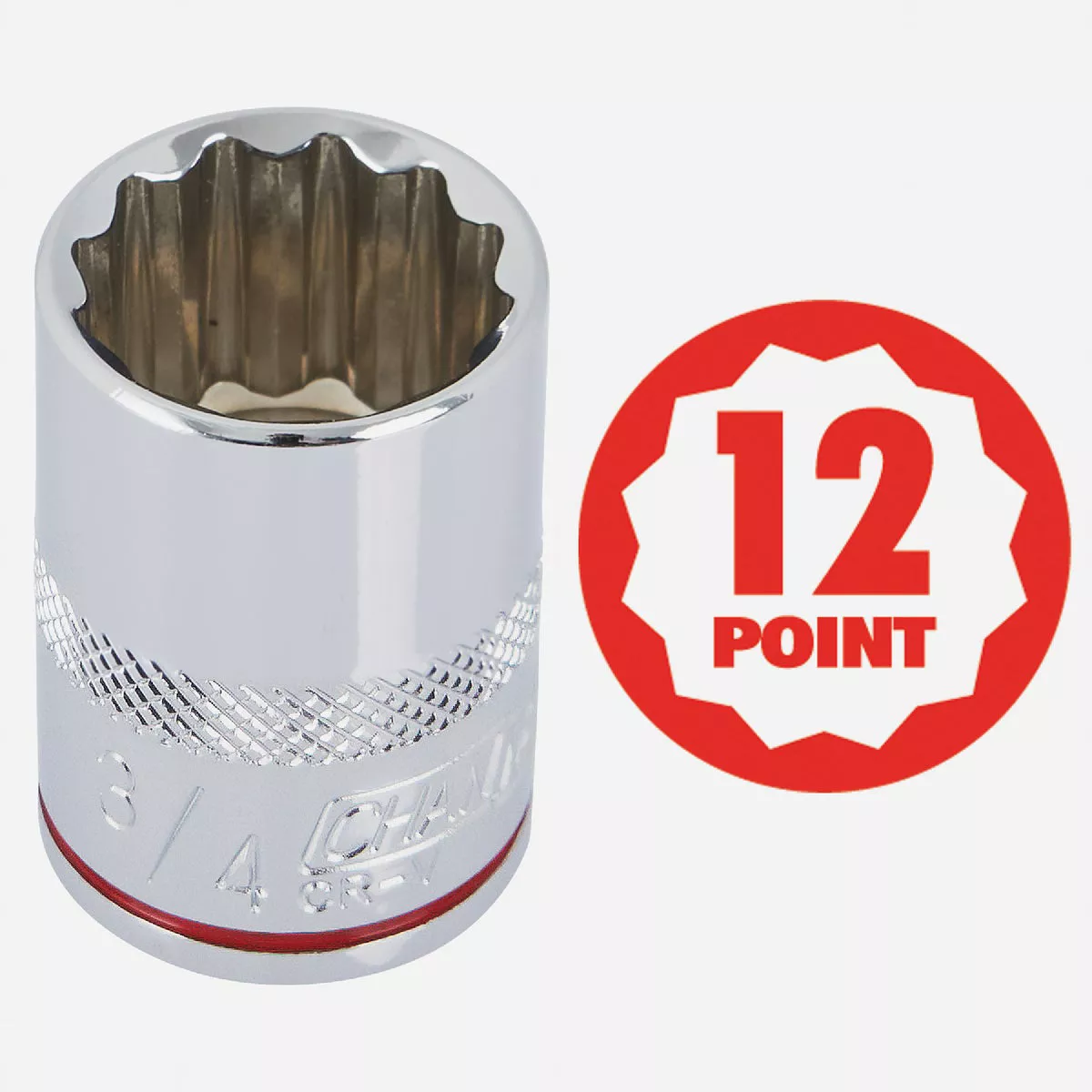 Channellock SAE 3/8 In. Drive 12-Point Shallow Socket Set (9-Piece ...