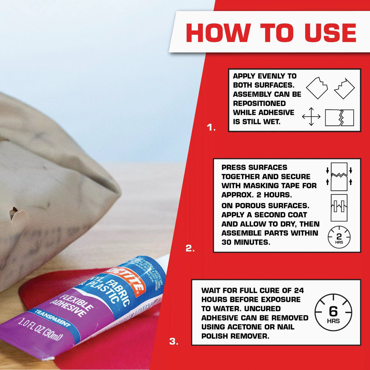 LOCTITE 1 Oz. Clear Vinyl, Fabric, & Plastic Flexible Repair Adhesive ... LOCTITE 1 Oz. Clear Vinyl, Fabric, & Plastic Flexible Repair Adhesive ...