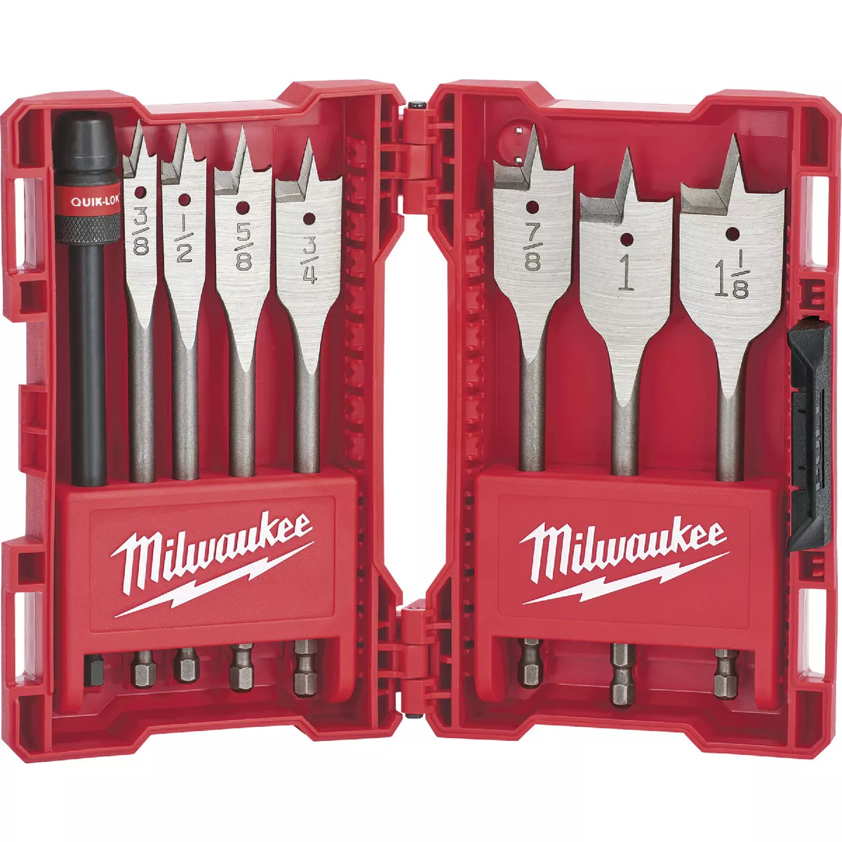 Milwaukee 8-Piece Universal Spade Bit Set | Do it Best