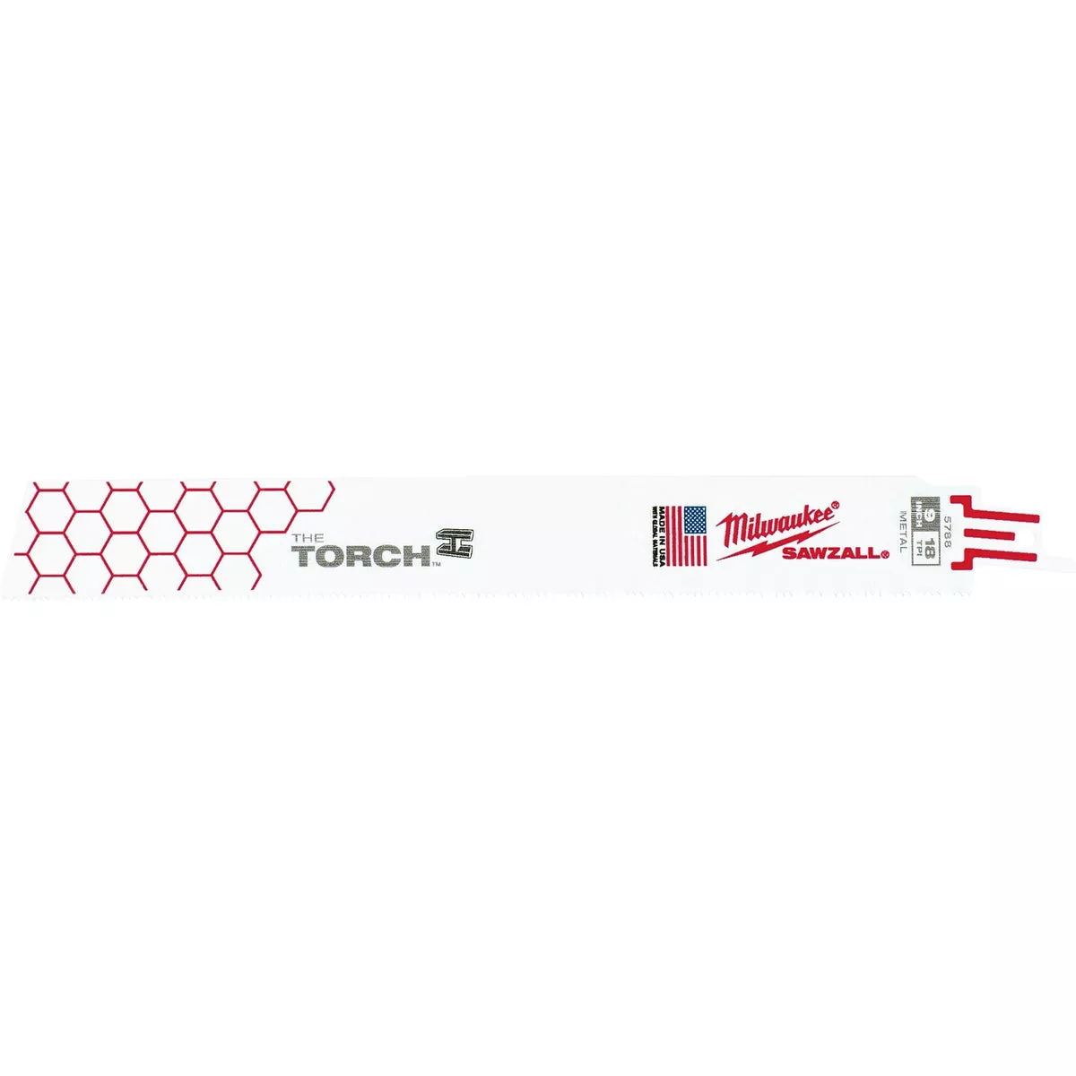 Milwaukee SAWZALL The TORCH 9 In. 18 TPI Metal Demolition Reciprocating ...