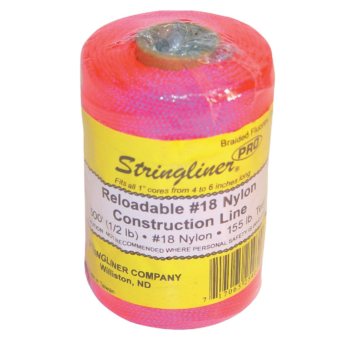 Stringliner 500 Ft. Fluorescent Pink Braided Nylon Mason Line | Do it Best