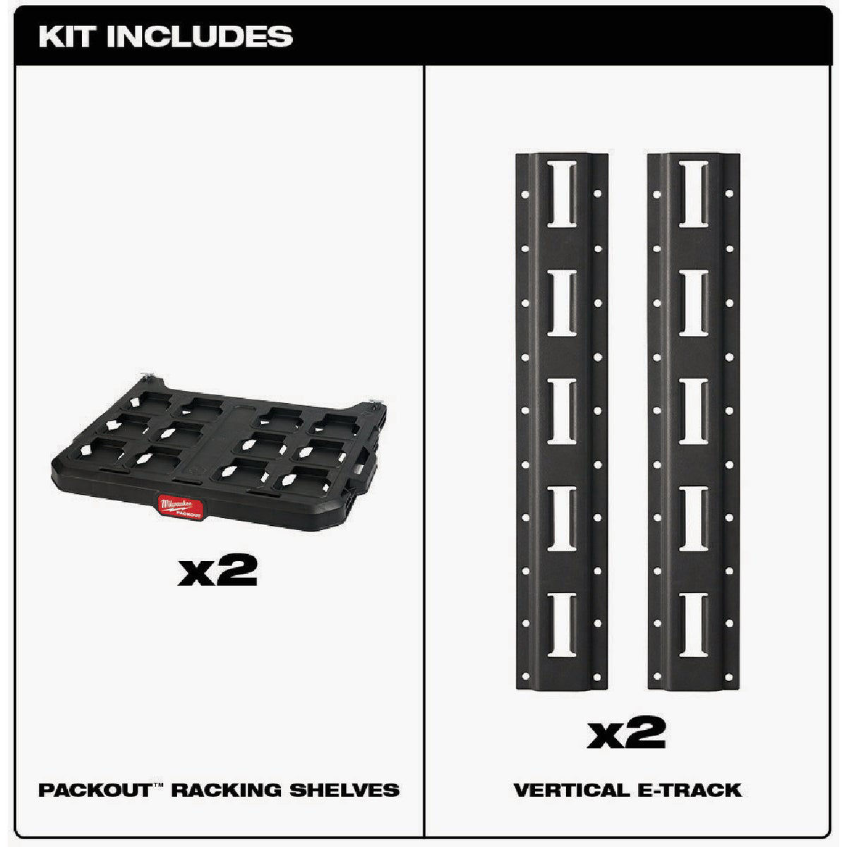 Milwaukee PACKOUT Racking Kit | Do it Best