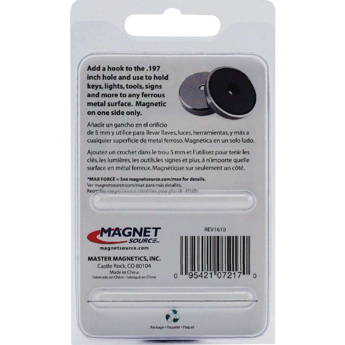 Master Magnetics 2 in. 25 Lb. Magnetic Base | Do it Best