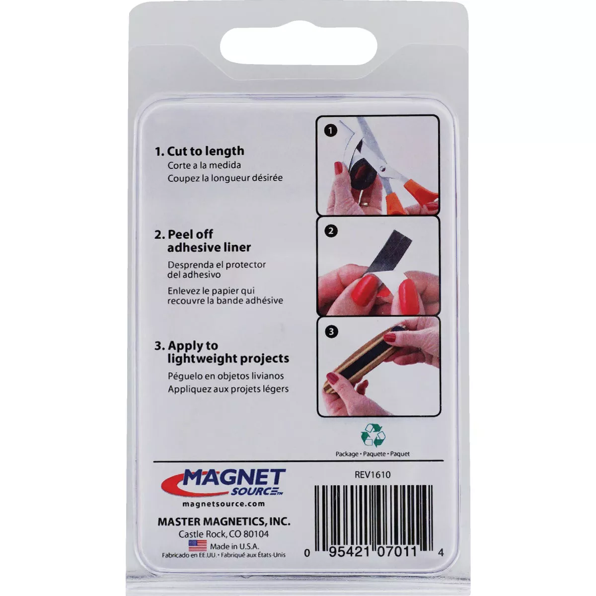 Master Magnetics 30 in. x 1/2 in. Magnetic Tape | Do it Best