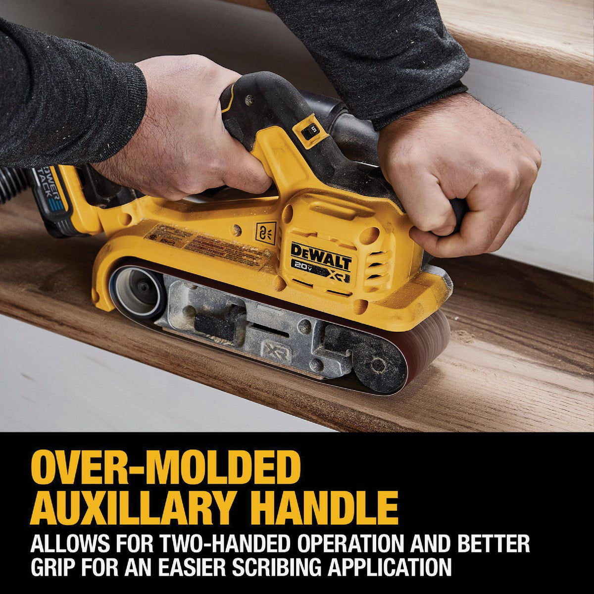DEWALT 20V MAX XR Brushless 3 In. x 21 In. Cordless Belt Sander (Tool ...