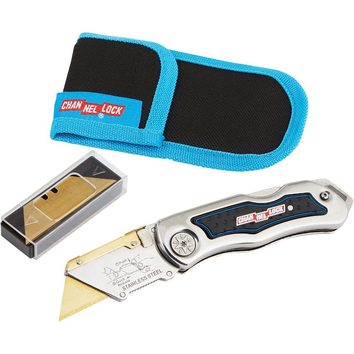 Channellock Lockback Fixed Folding Utility Knife | Do it Best