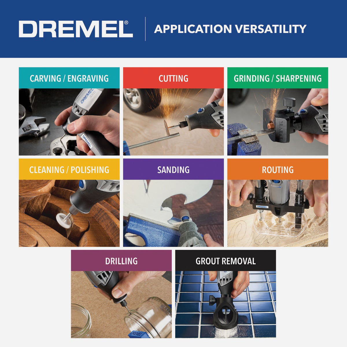 Dremel 120-Volt 1.2-Amp Variable Speed Electric Rotary Tool Kit | Do it ...