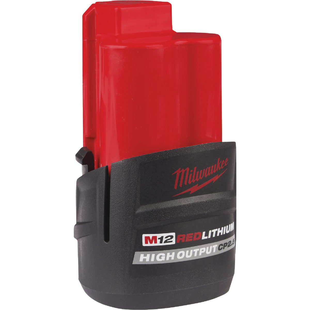 Milwaukee M12 REDLITHIUM Lithium-Ion High Output 2.5 Ah Battery Pack ...