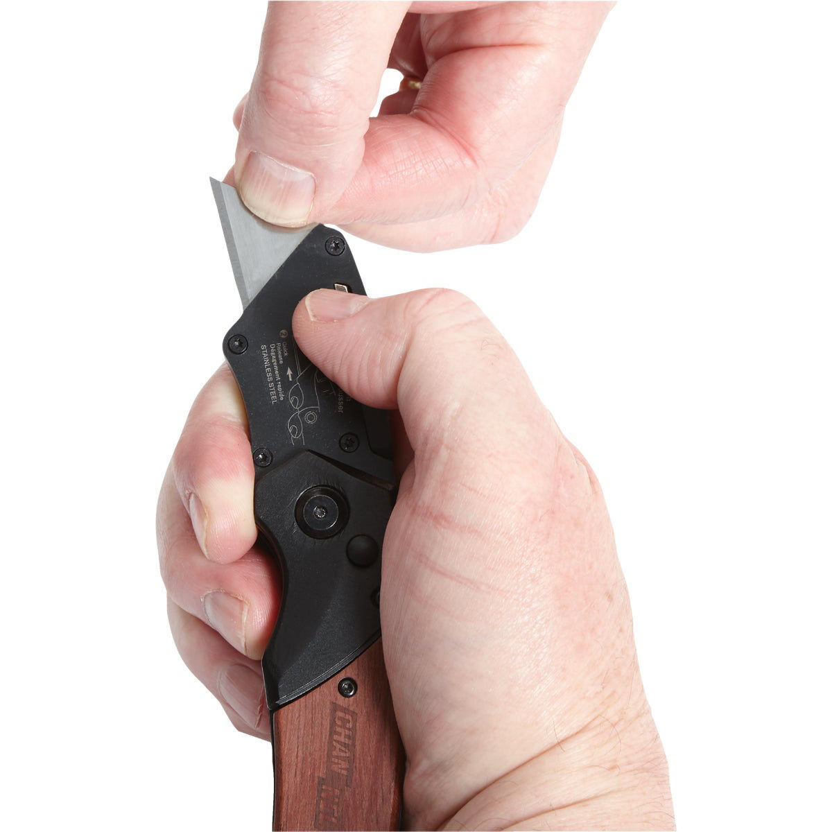 Channellock Wood Grip Folding Utility Knife | Do it Best