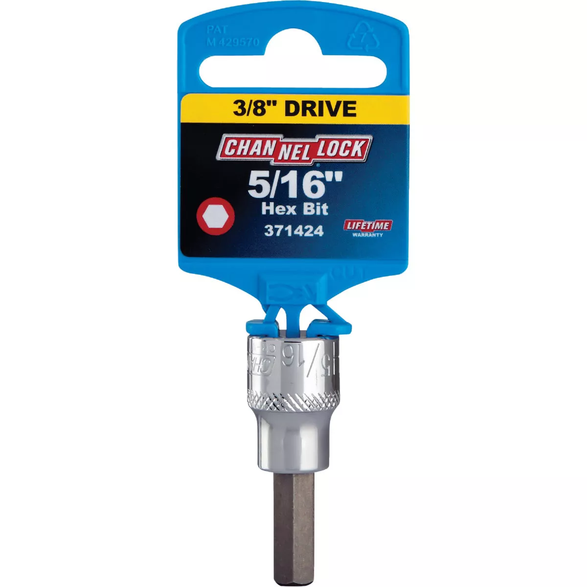 Channellock 3/8 In. Drive 5/16 In. 6-Point Standard Hex Bit Socket | Do ...