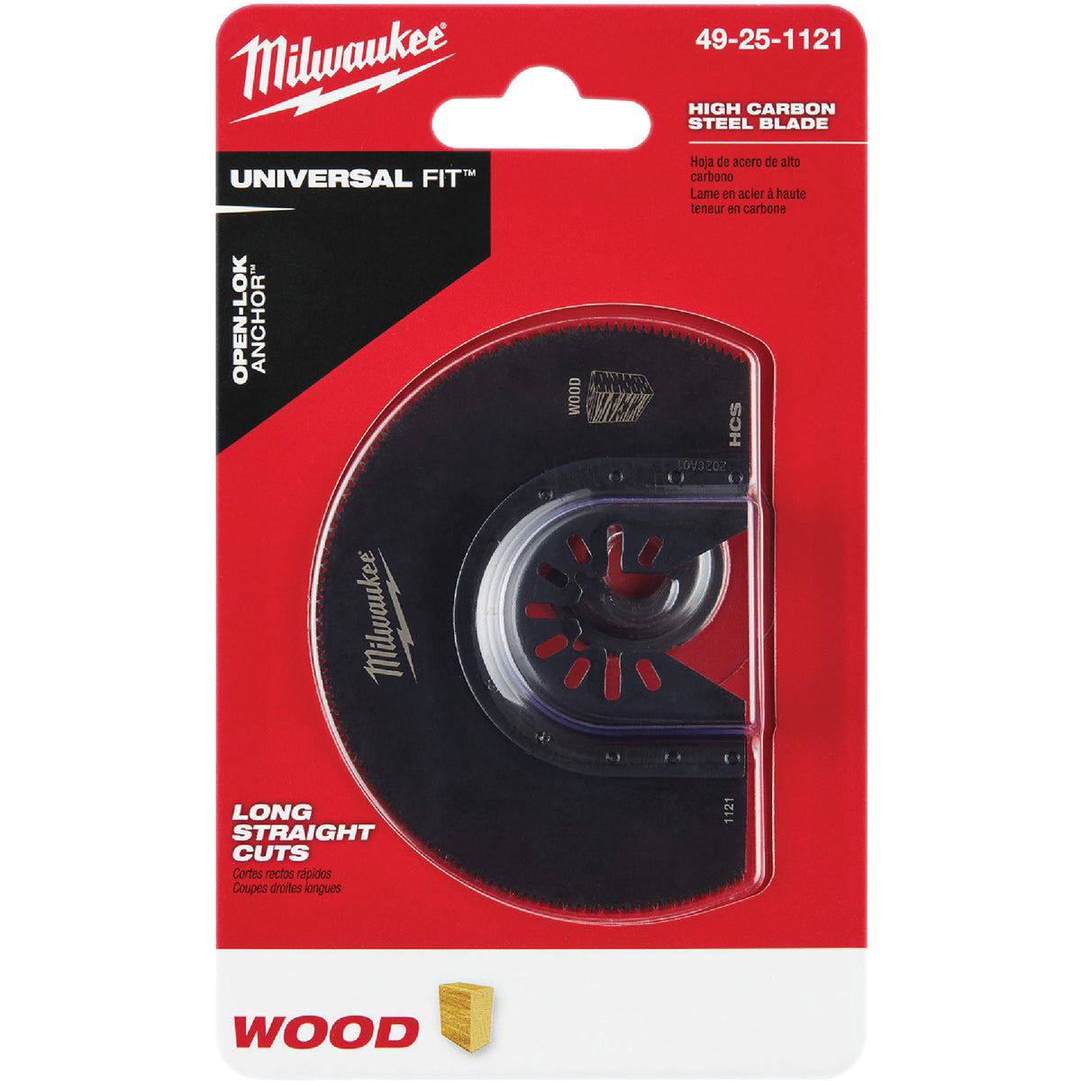 Milwaukee OPEN-LOK 3-1/2 In. HCS Wood Segmented Oscillating Blade | Do ...