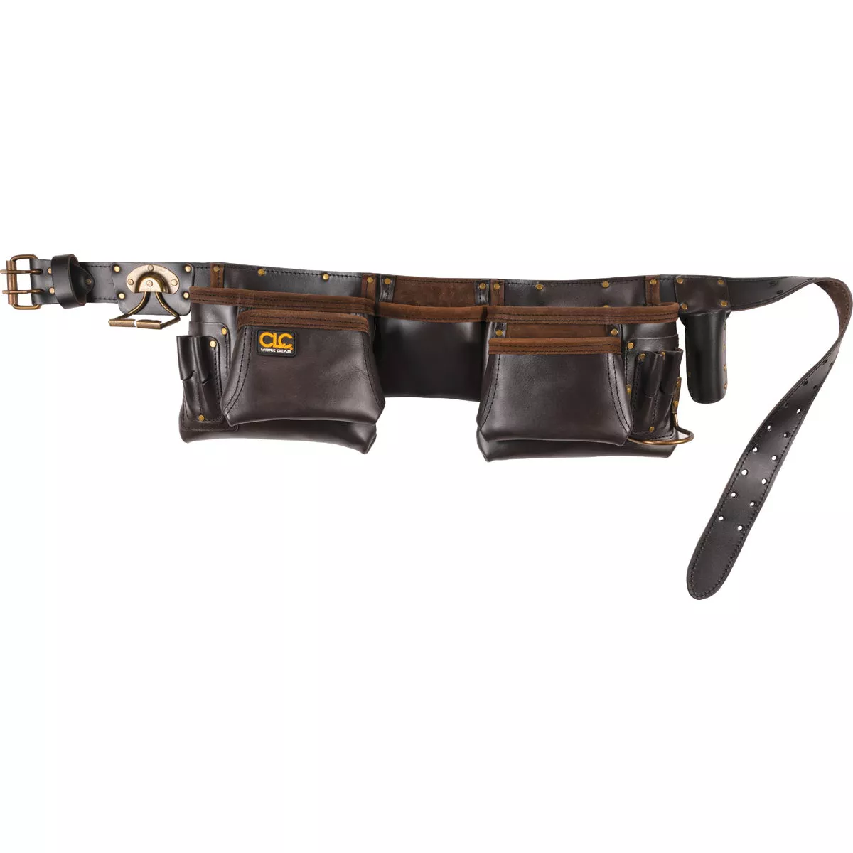 CLC 12-Pocket Leather Construction Carpenter Apron | Do it Best