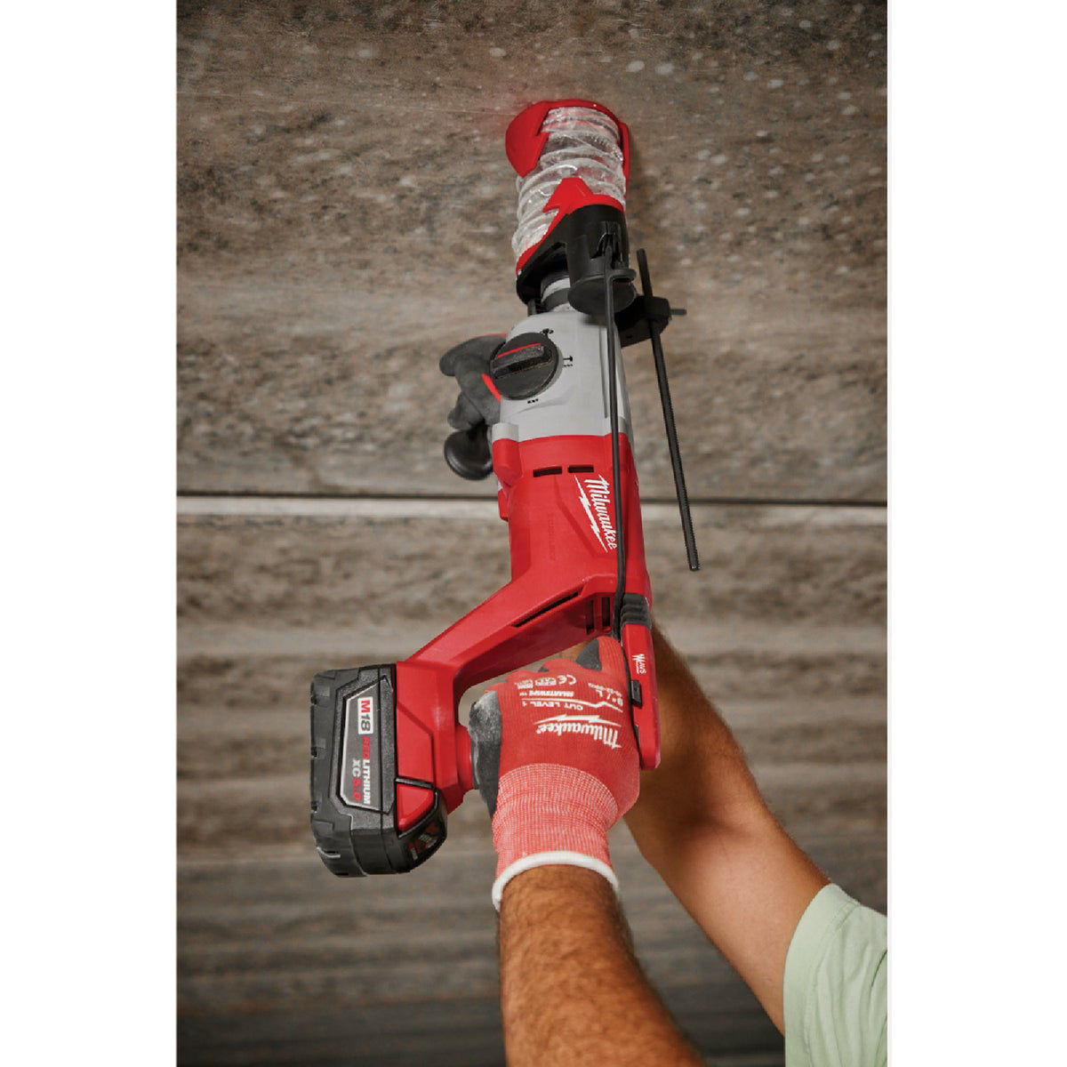 Milwaukee M18 Brushless 1 In. SDS-Plus D-Handle Cordless Rotary Hammer ...