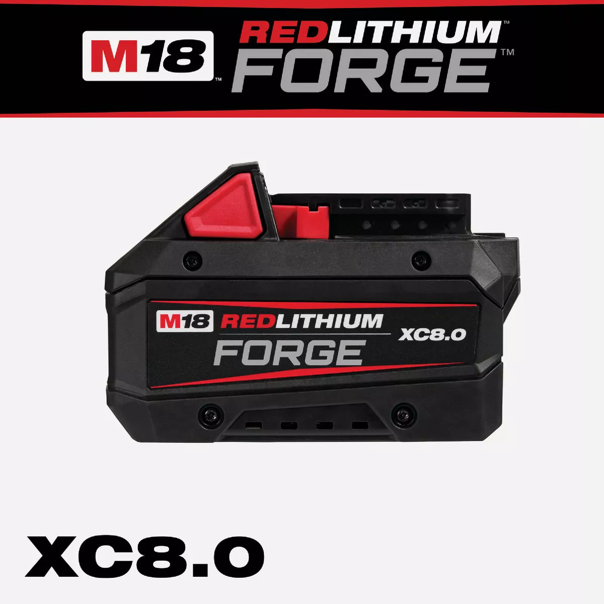 Milwaukee M18 REDLITHIUM FORGE Lithium Ion High Output XC 8.0 Ah Battery Pack Do it Best