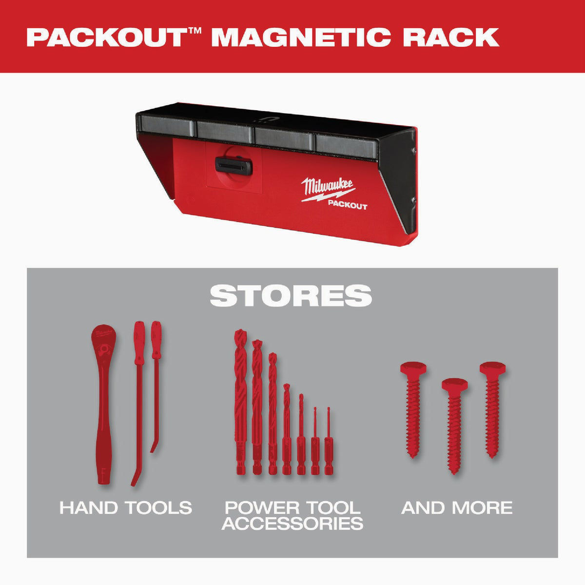 Milwaukee PACKOUT Magnetic Rack | Do it Best