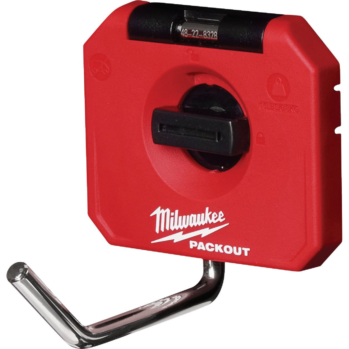 Milwaukee PACKOUT 4 In. Single Straight Hook, 15 Lb. Capacity | Do it Best