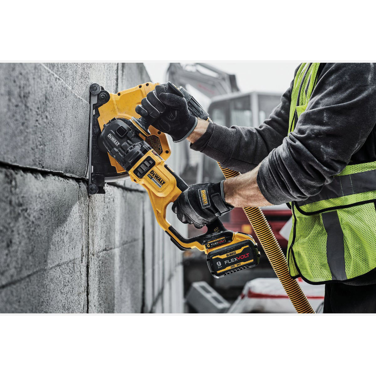 DEWALT FLEXVOLT 60V MAX Brushless 7 In. / 9 In. Large Cordless Angle ...