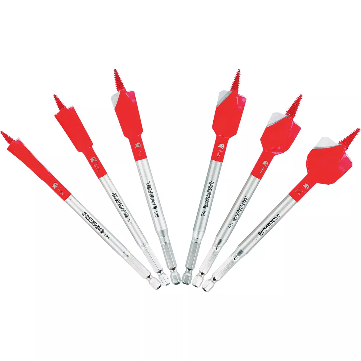 Diablo Demo Demon Spade Bit Set (6-Piece) | Do it Best