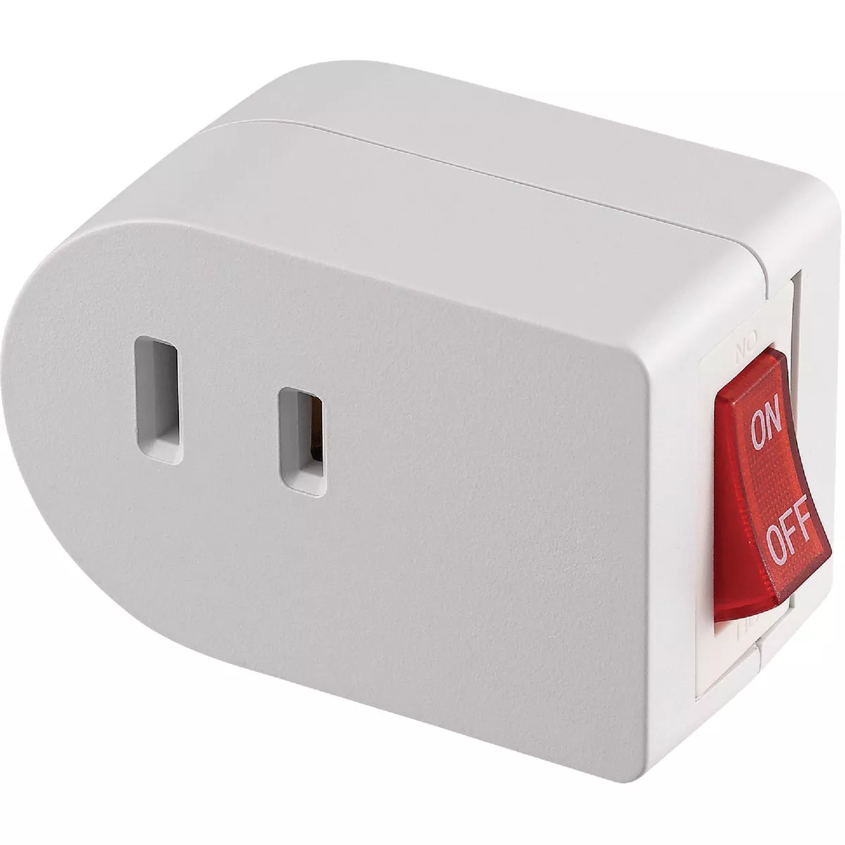 Eaton 1-Outlet White Switch/Outlet Adapter- | True Value Hardware