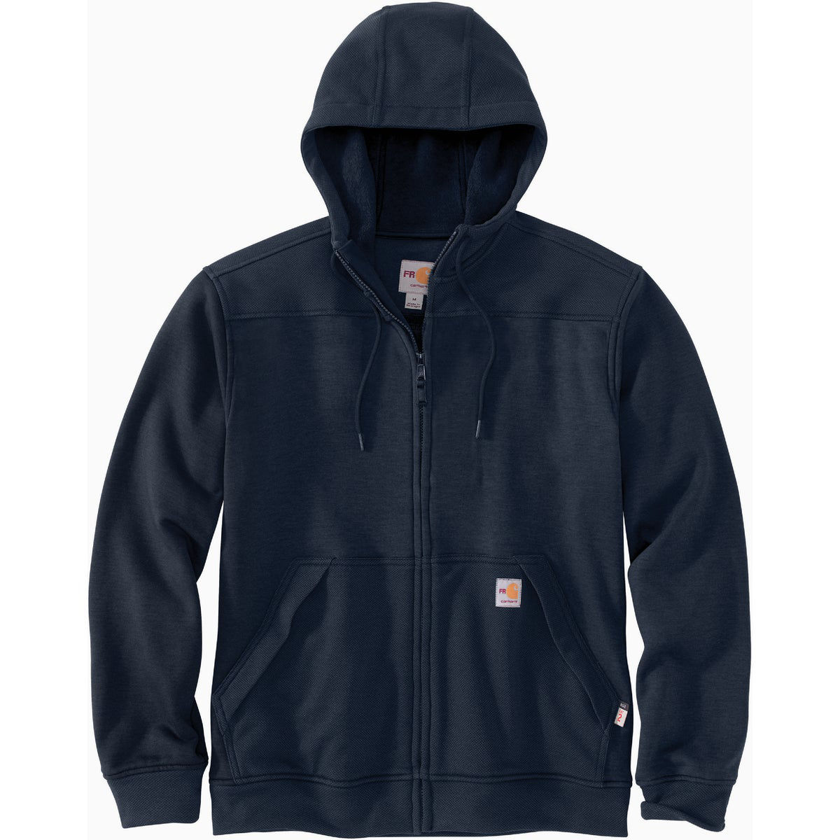 Carhartt Rain Defender Men's Large Regular Navy Flame Resistant Fleece ...