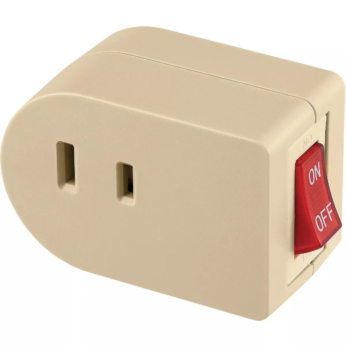 Eaton 1-Outlet Ivory Switch/Outlet Adapter | True Value Hardware