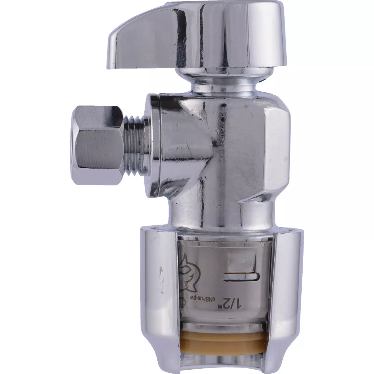 SharkBite 1/2 In. SB X 1/4 In. OD Quick Connect Angle Valve | Do it Best