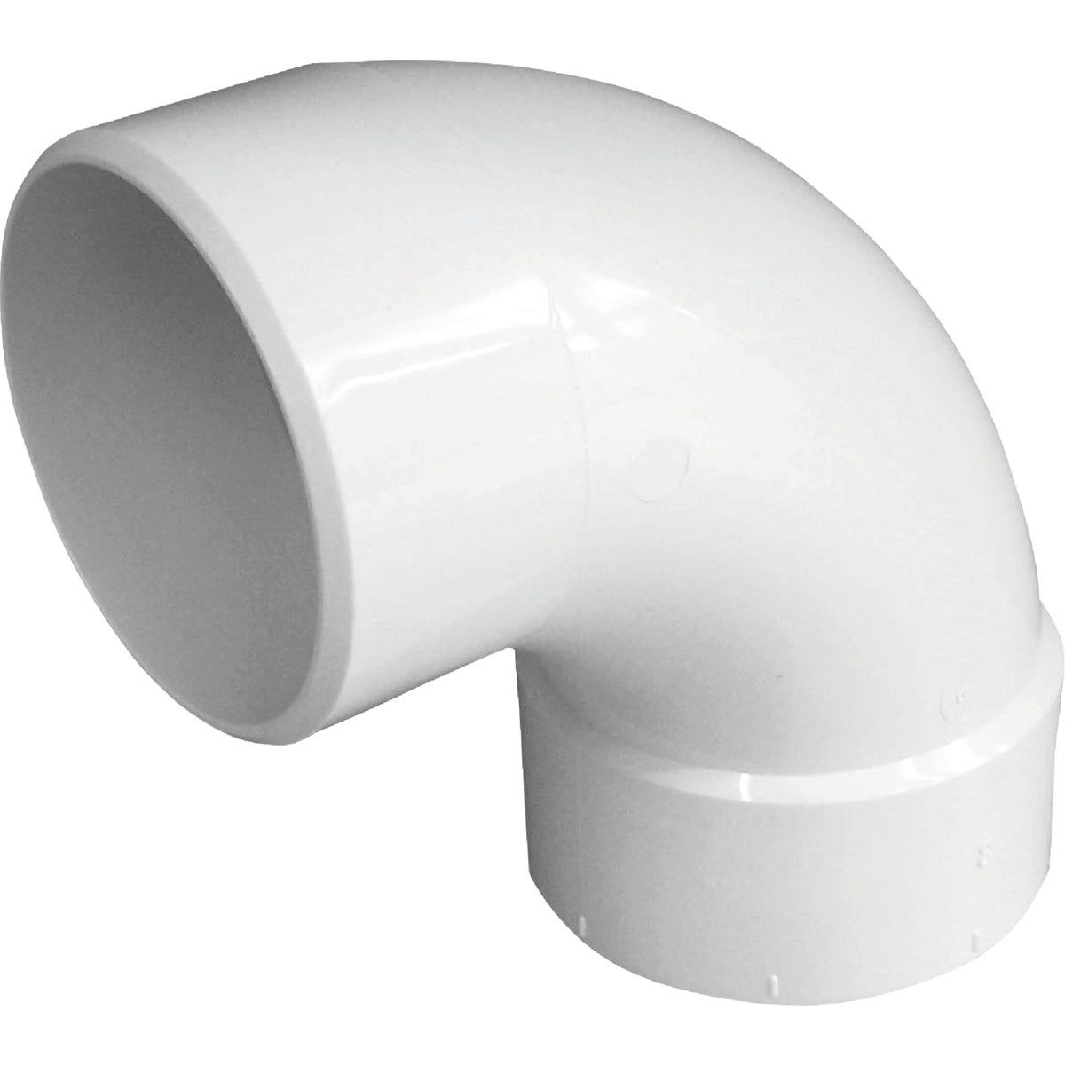 IPEX 4 In. SDR 35 90 Deg. PVC Sewer and Drain Street Elbow (1/4 Bend ...