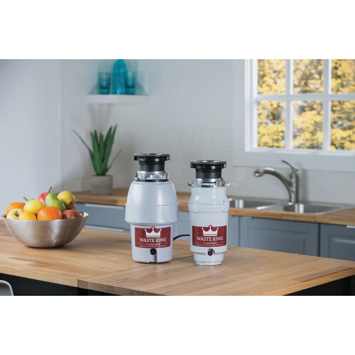 Waste King Legend Series 1/2 HP Garbage Disposer, 5 Year Warranty | Do ...