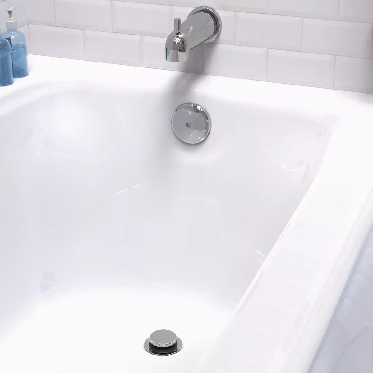 Keeney One-Hole Chrome Bath Drain Face Plate | Do it Best