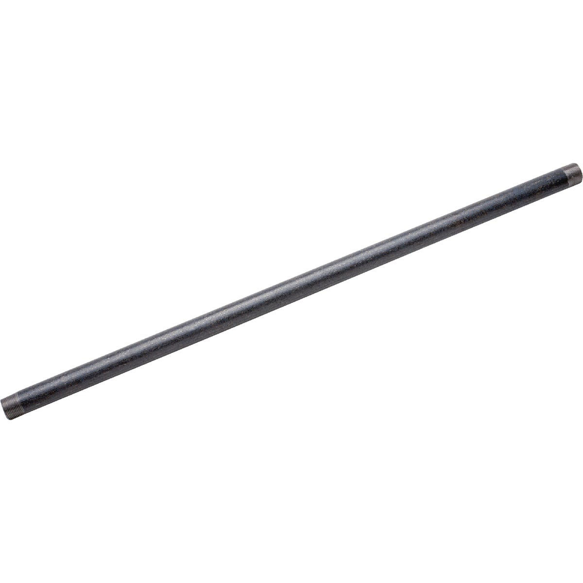 United Pipe & Steel 1 In. x 10 Ft. Carbon Steel Threaded Black Pipe ...