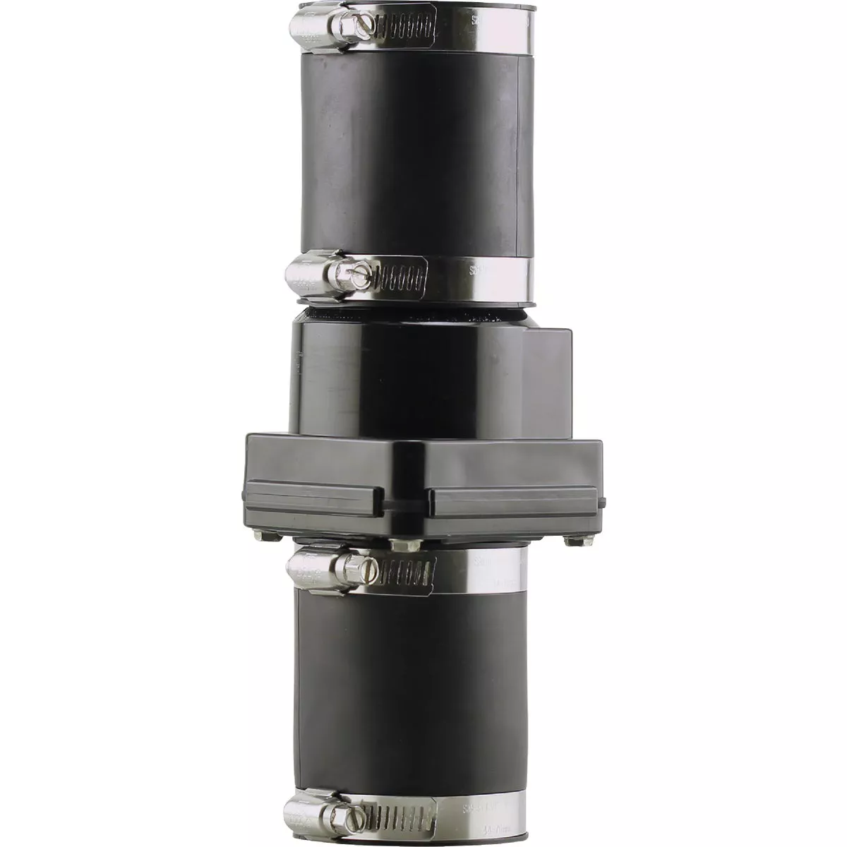 PLUMBEEZE 2 In. ABS Thermoplastic In-Line Sump Pump Check Valve | Do it ...