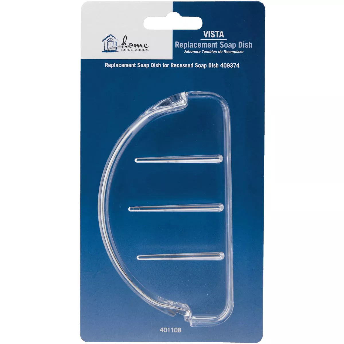 Home Impressions Vista Clear Soap Dish | True Value Hardware