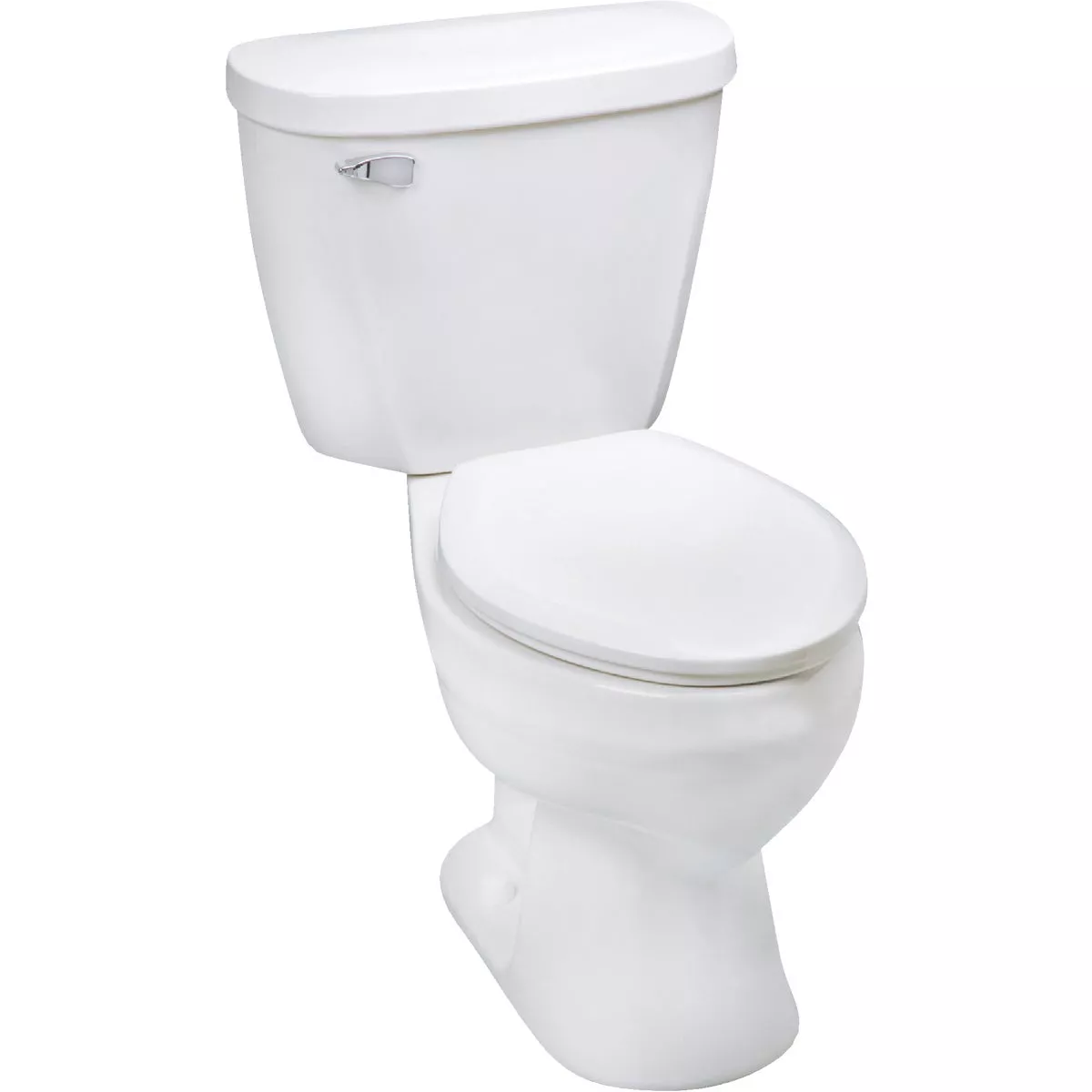 Mansfield Summit SmartHeight White Elongated Bowl 1.28 GPF Complete ...