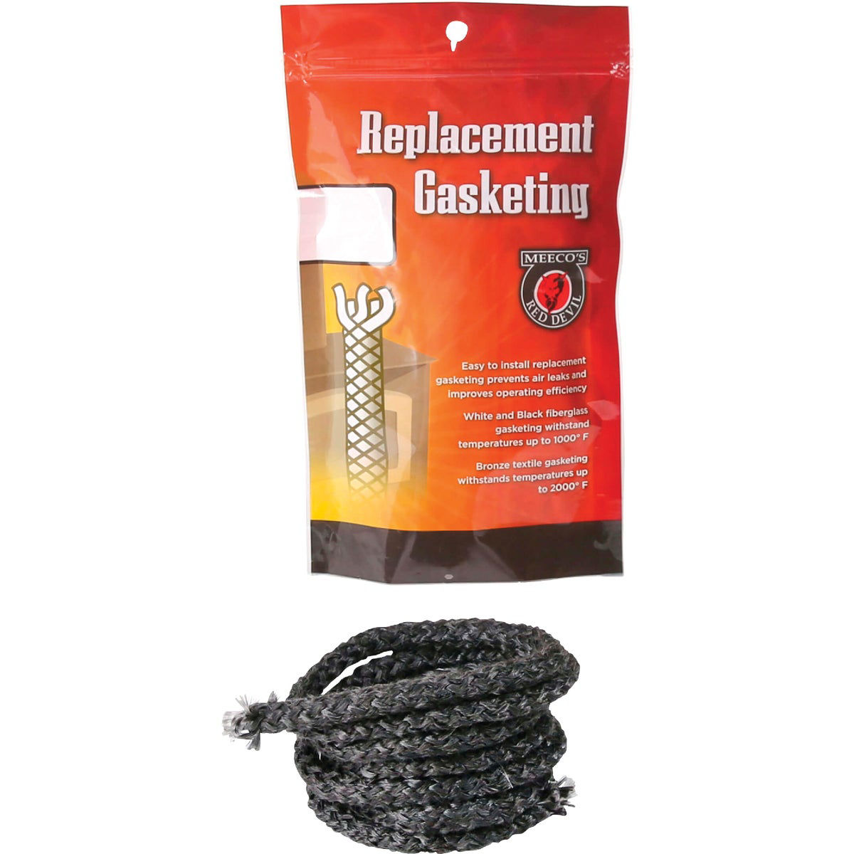 Meeco's Red Devil 7/8 In. x 6 Ft. Black Rope Gasketing | Do it Best