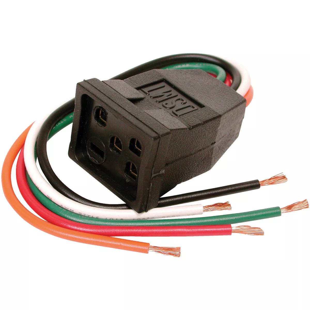 Dial 115V & 230V/15A Pigtail Motor Receptacle for 1 or 2-Speed Motors ...