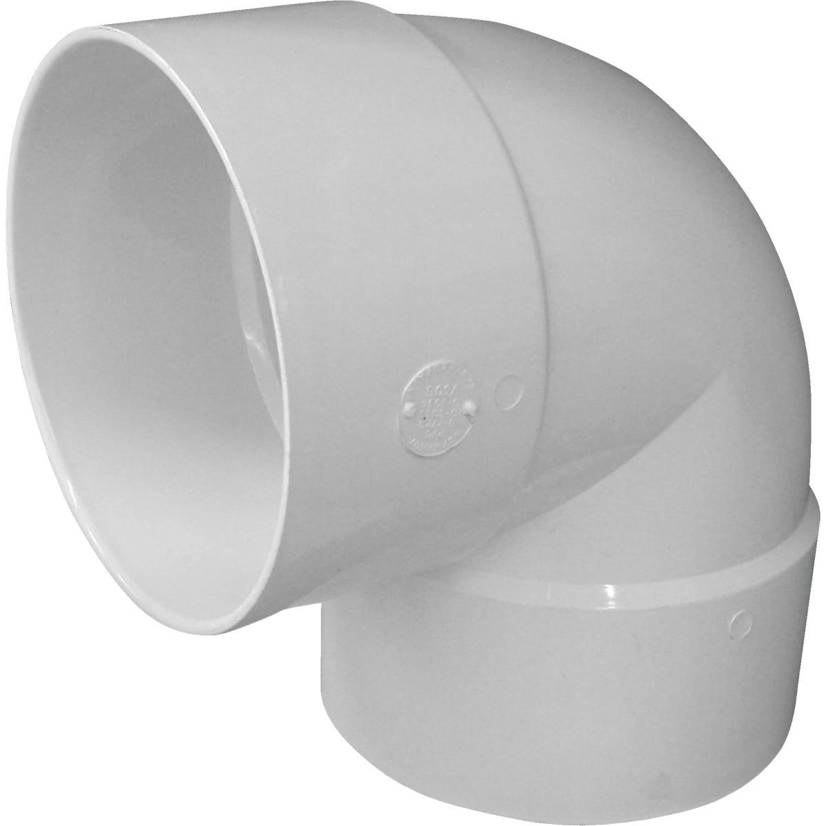 IPEX 6 In. SDR 35 90 Deg. PVC Sewer and Drain Short Turn Elbow (1/4 ...