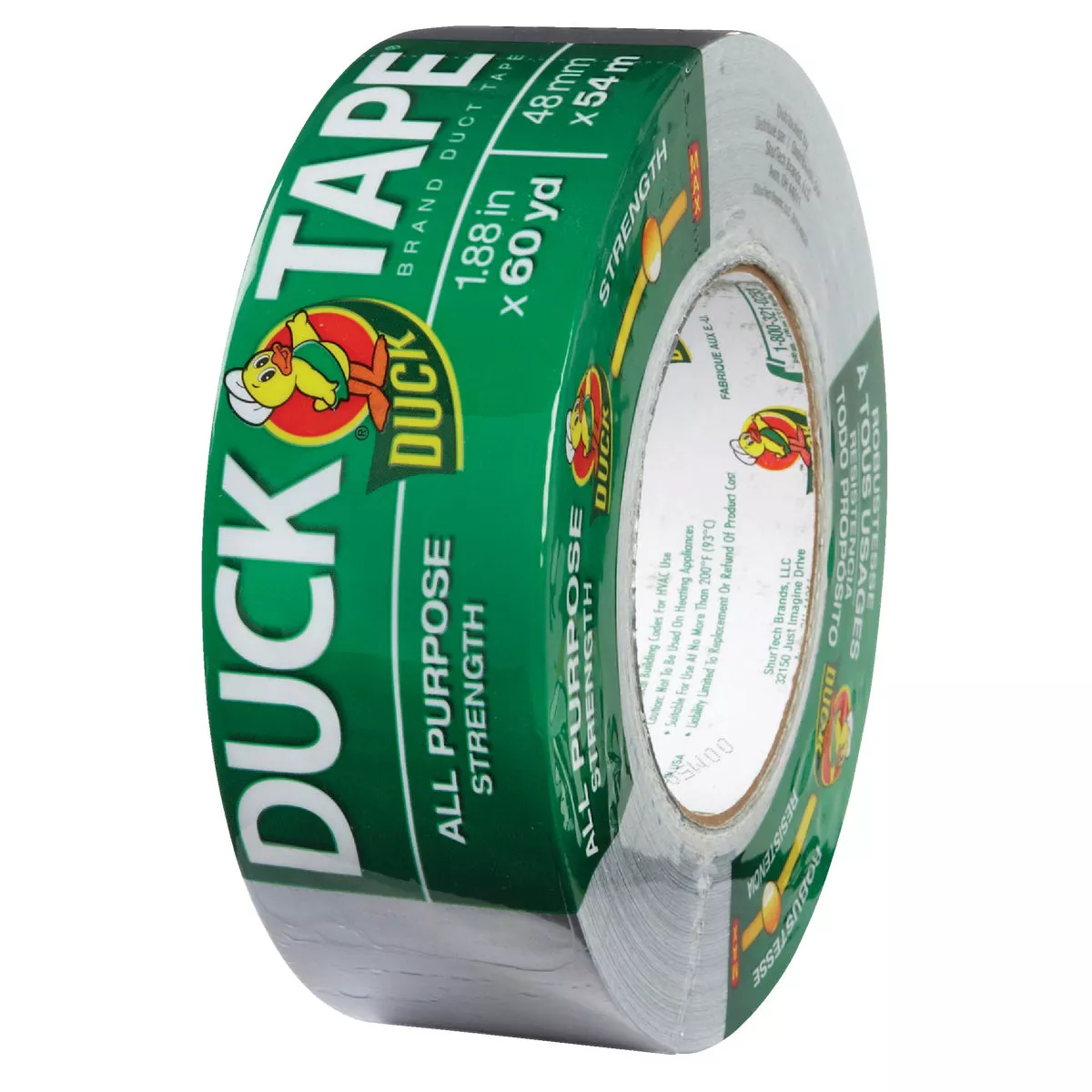 Duck Tape 1.88 In. x 60 Yd. All-Purpose Duct Tape, Gray | True Value ...