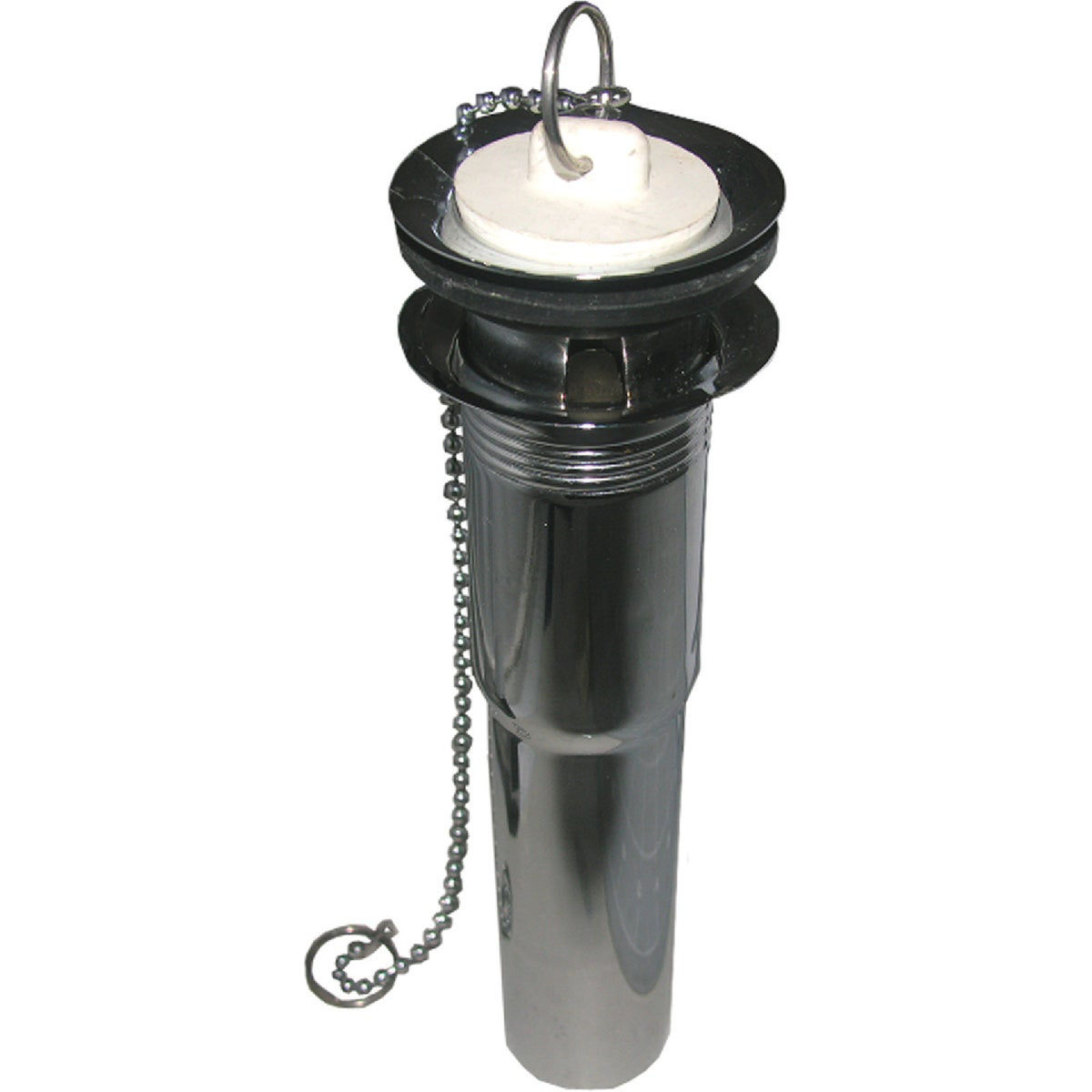 Lasco 1-1/4 In. x 5 In. Chrome-Plated Brass P.O. Plug 2-Piece Bathroom ...