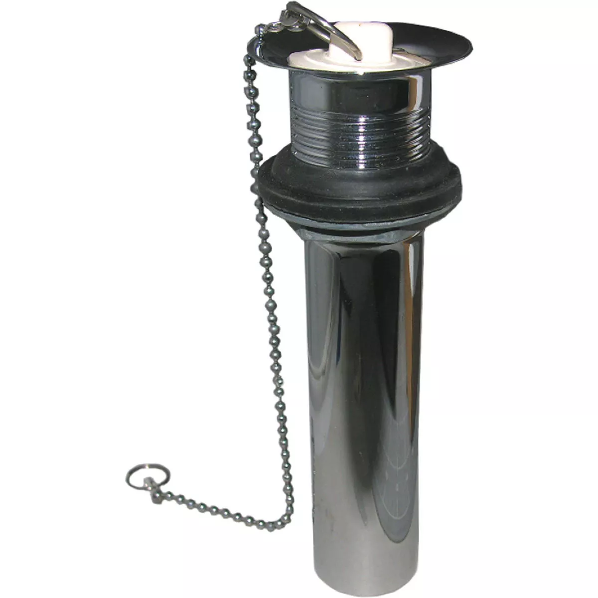 Lasco 1-1/4 In. Chrome-Plated Brass C.O. Plug 1-Piece Bathroom Sink ...