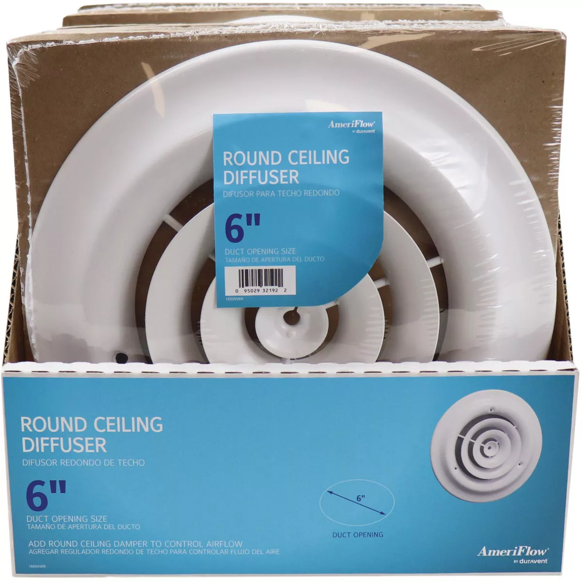 Selkirk 6 In. Round Ceiling Diffuser | True Value Hardware