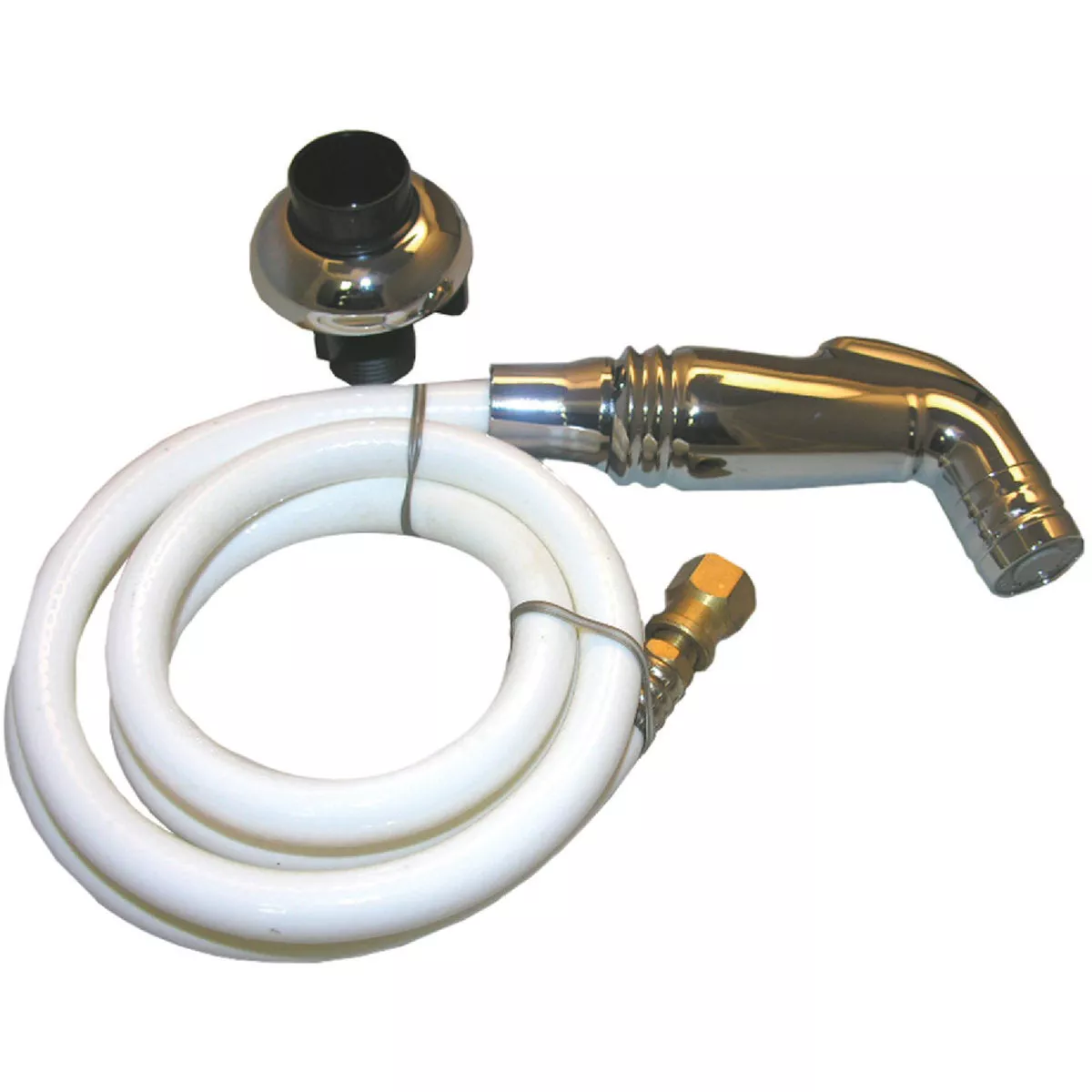 Lasco 48 In. Chrome Spray Head with Hose Sprayer | Do it Best