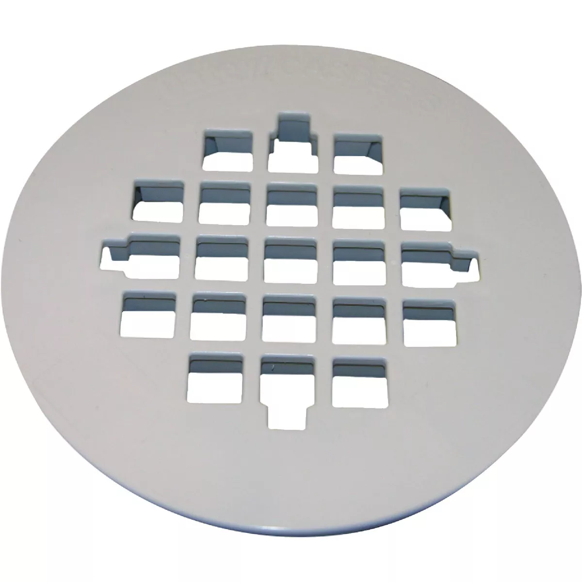 Lasco 3 In. White Plastic Snap-In Casper Style Shower Drain Strainer ...
