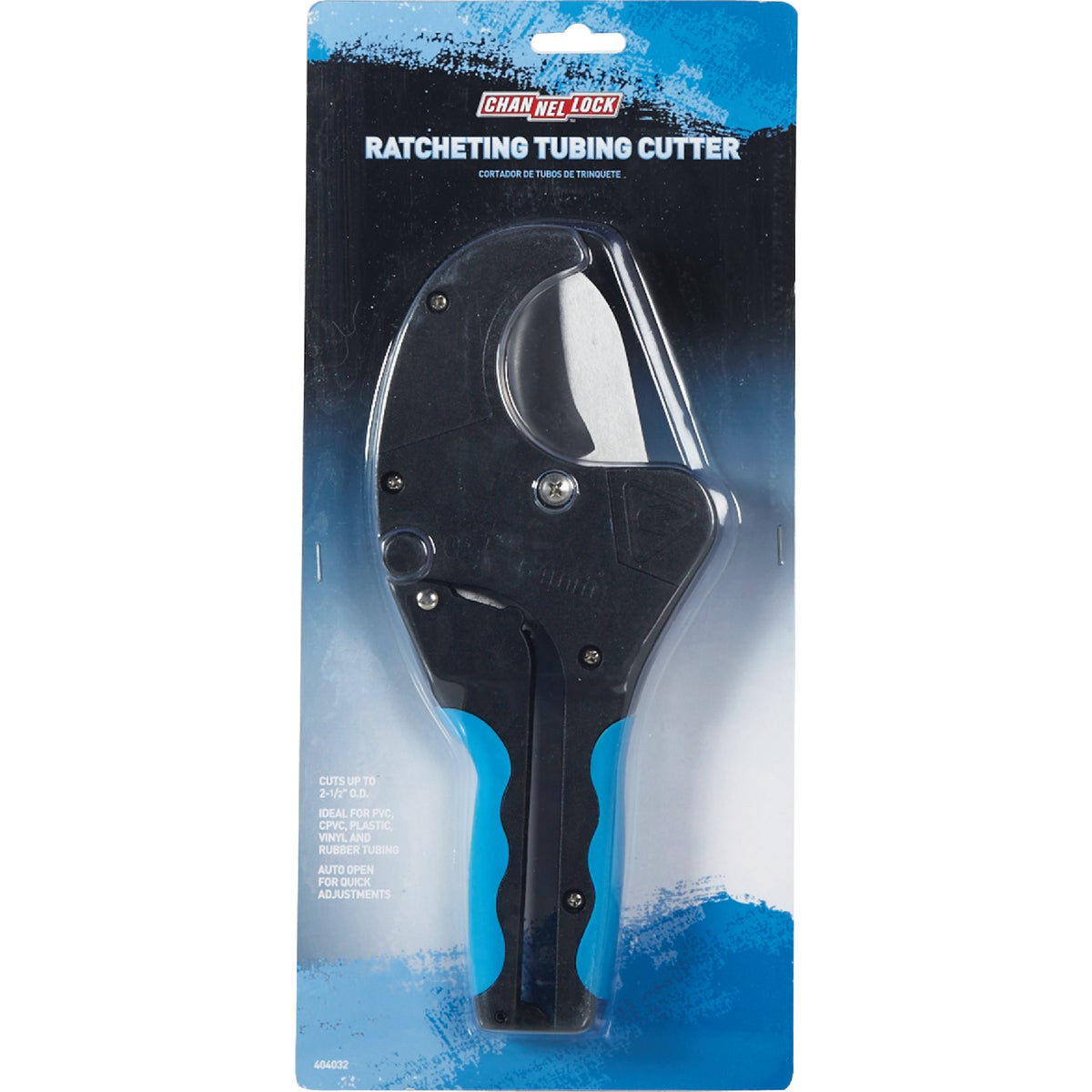 Channellock Up to 2-1/2 In. Ratcheting PVC Plastic Tubing Cutter | Do ...