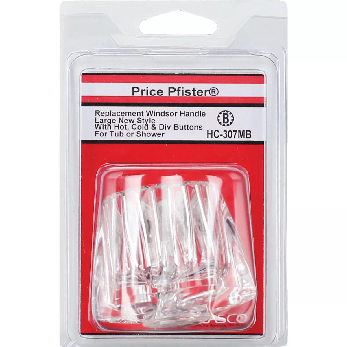 Lasco Price Pfister Windsor with Hot, Cold & Diverter Buttons Large Tub ...