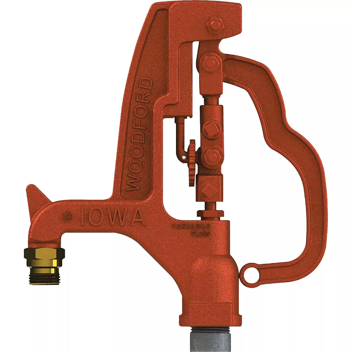 Woodford Y34 1 In. NPT X 3/4 In. MPT X 5 Ft. Galvanized Pipe Freezeless Yard Hydrant | Do it Best