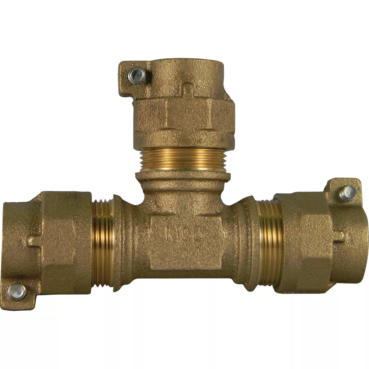 Anderson Metals 1 In. CTS Polyethylene Pipe Brass Tee | Do it Best