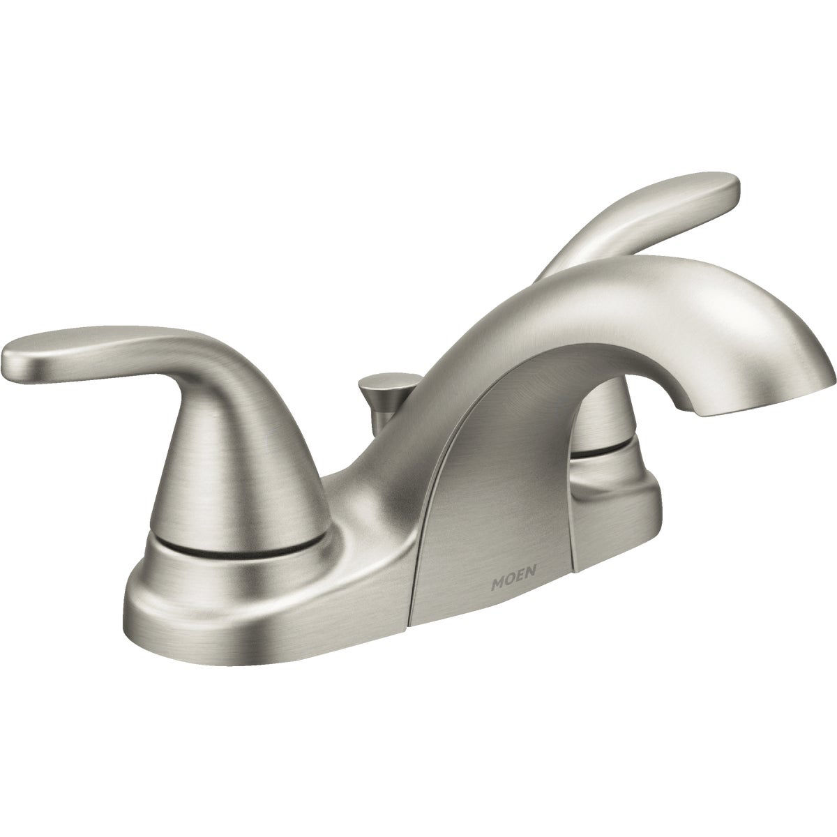 Moen Adler 2-Handle Lever Centerset Bathroom Faucet with Pop-Up, Spot ...