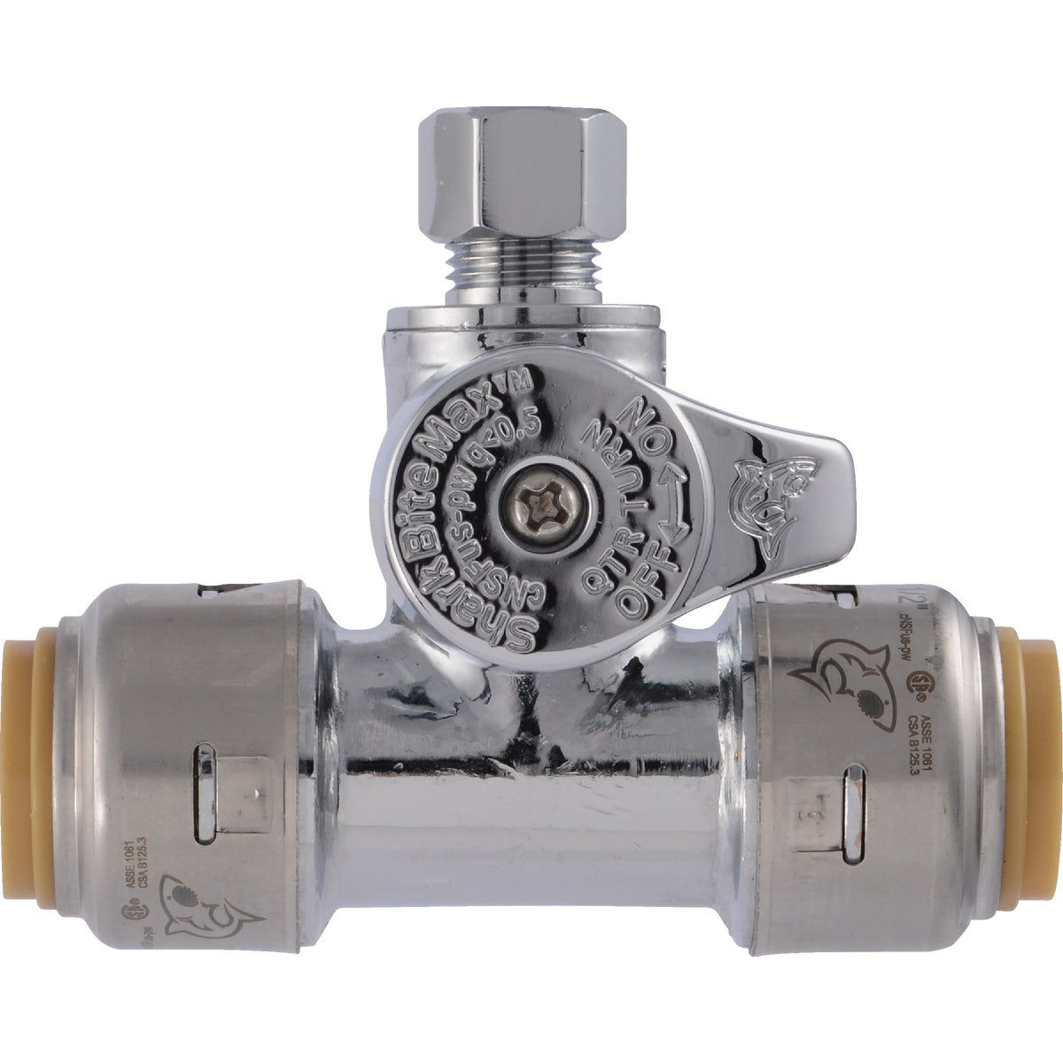 SharkBite 1/2 In. X 1/2 In. X 1/4 In. Push-to-Connect Stop Tee | Do it Best